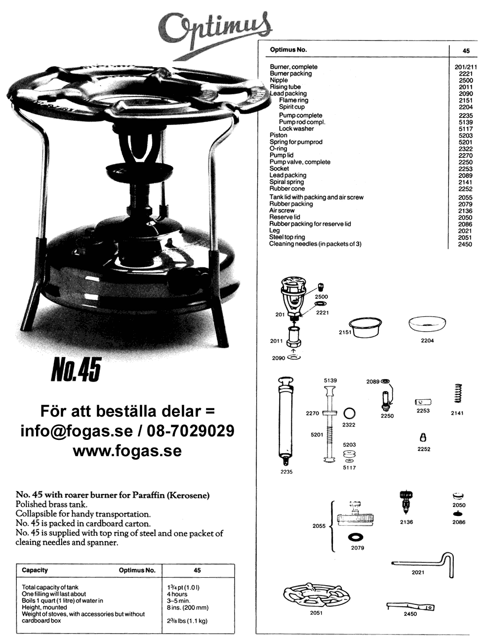 Fotogenapparater - Gasol- och fotogenprodukter